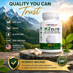 Bricker Labs K2 Elite for strong teeth and bones