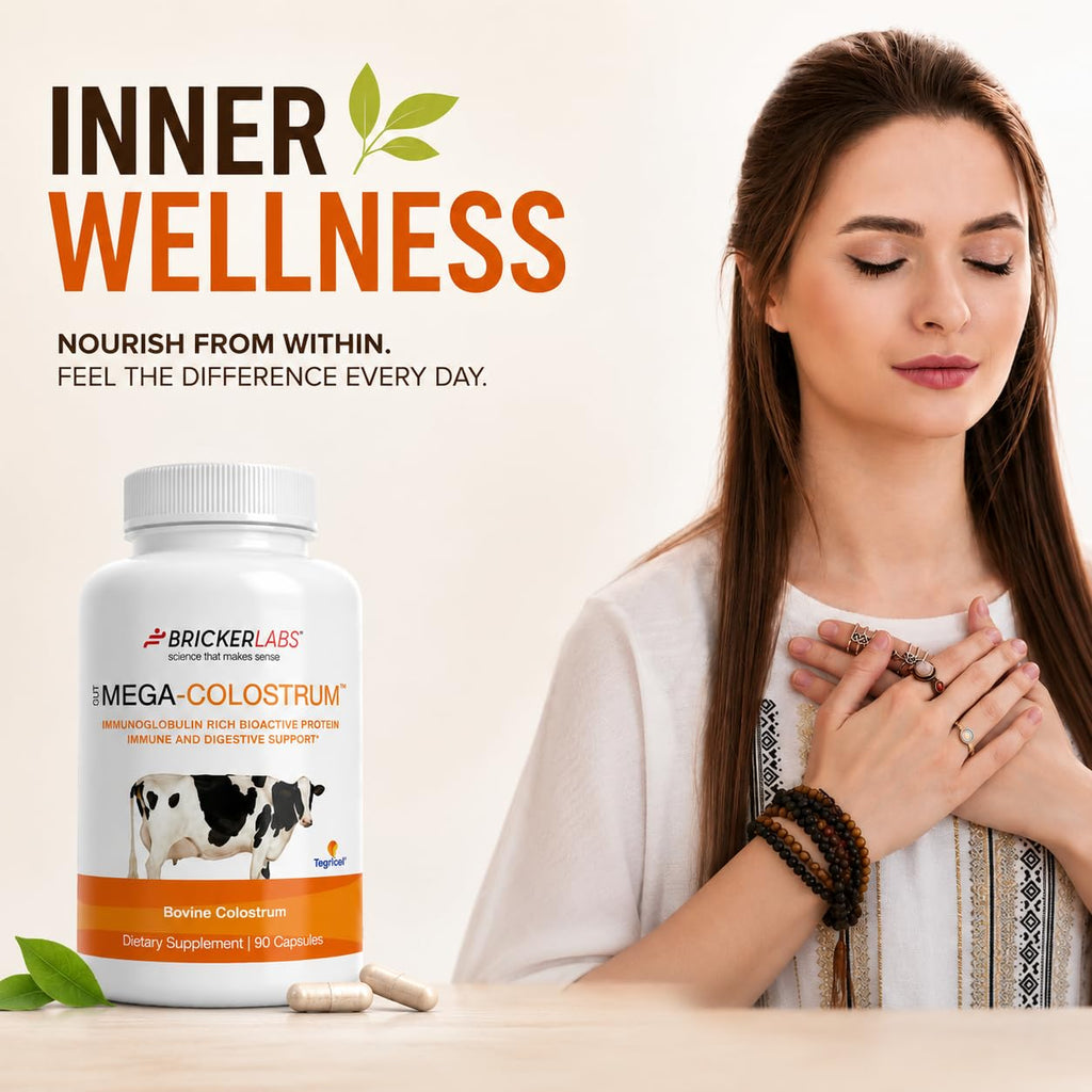 Bricker Labs Mega-Colostrum 1000 mg capsules