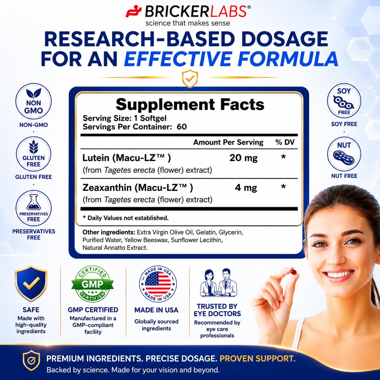Bricker Labs vitamin A formula