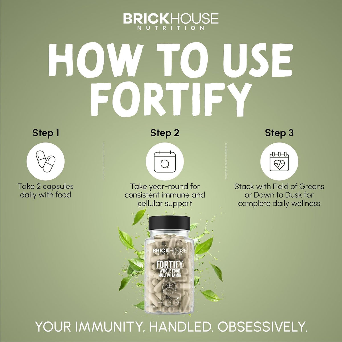 BRICKHOUSE NUTRITION multivitamin for immunity