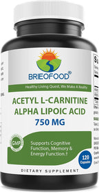 Brieofood acetyl l-carnitine capsules