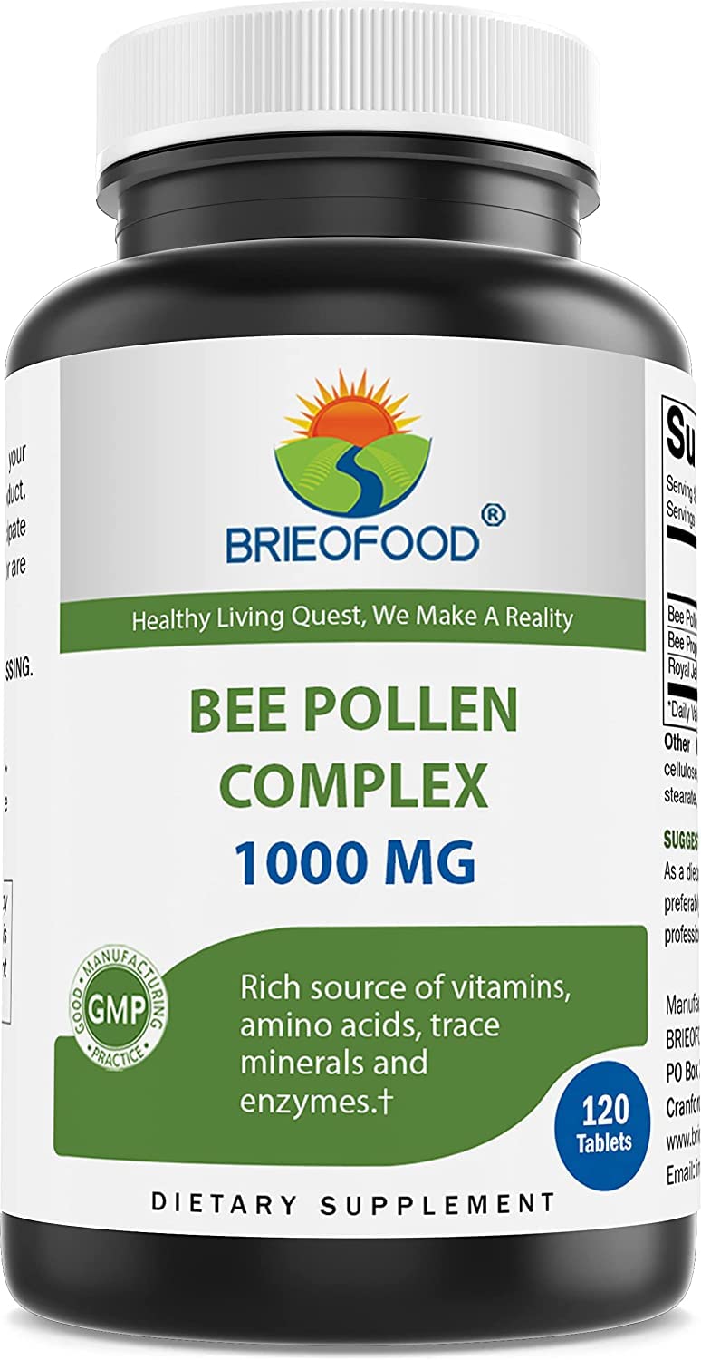 Brieofood bee pollen complex benefits