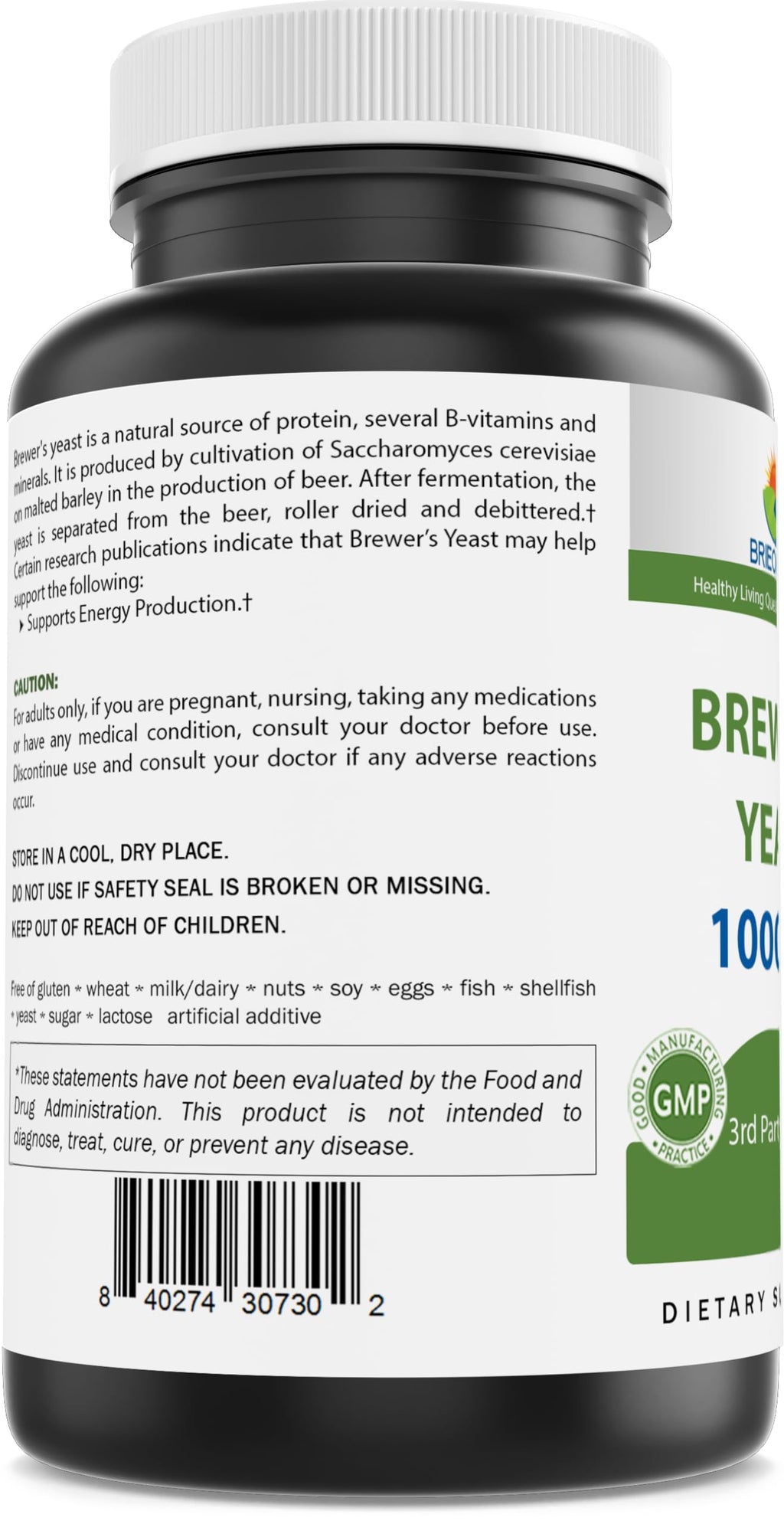 Brieofood Brewers Yeast cholesterol support