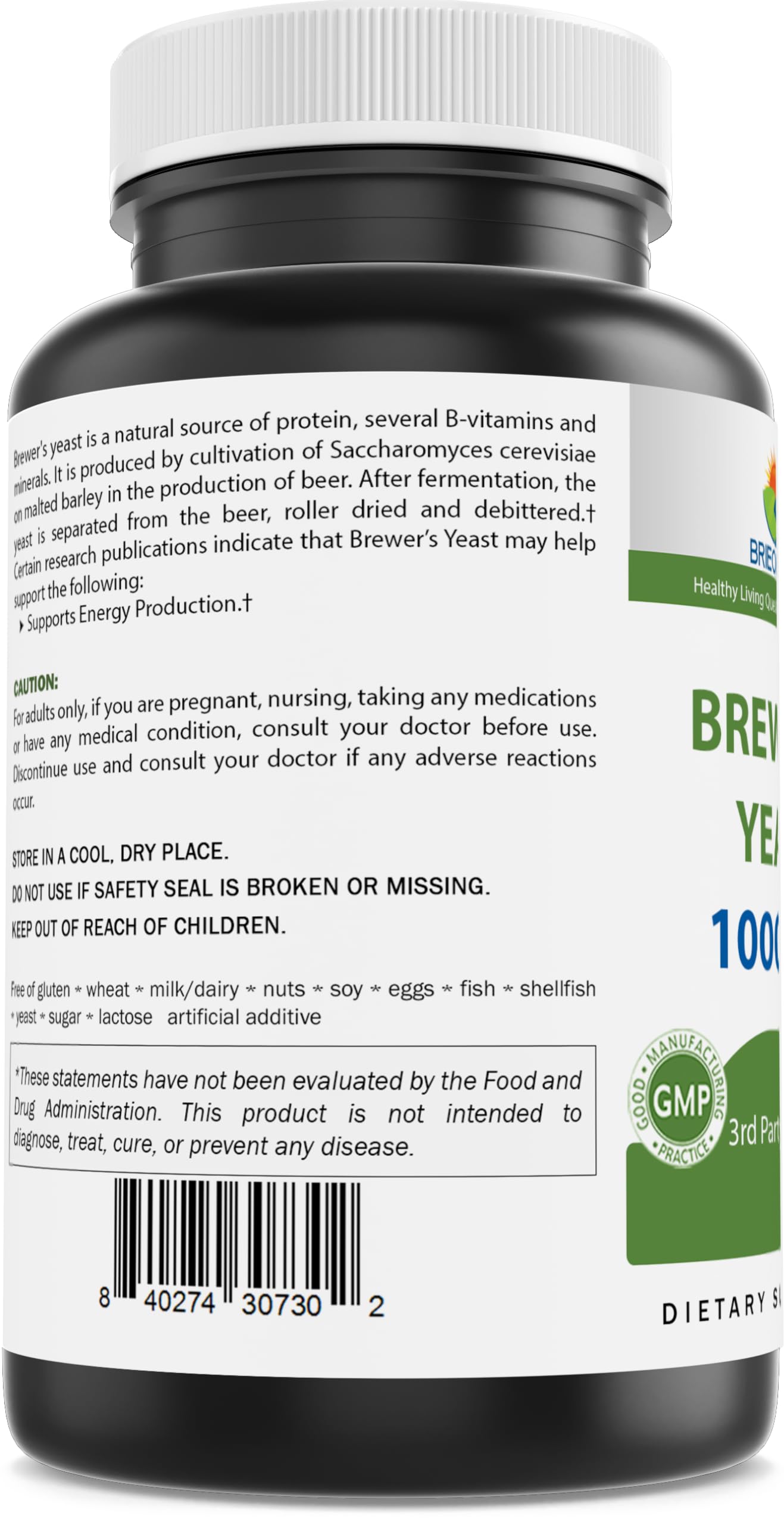 Brieofood Brewers Yeast cholesterol support