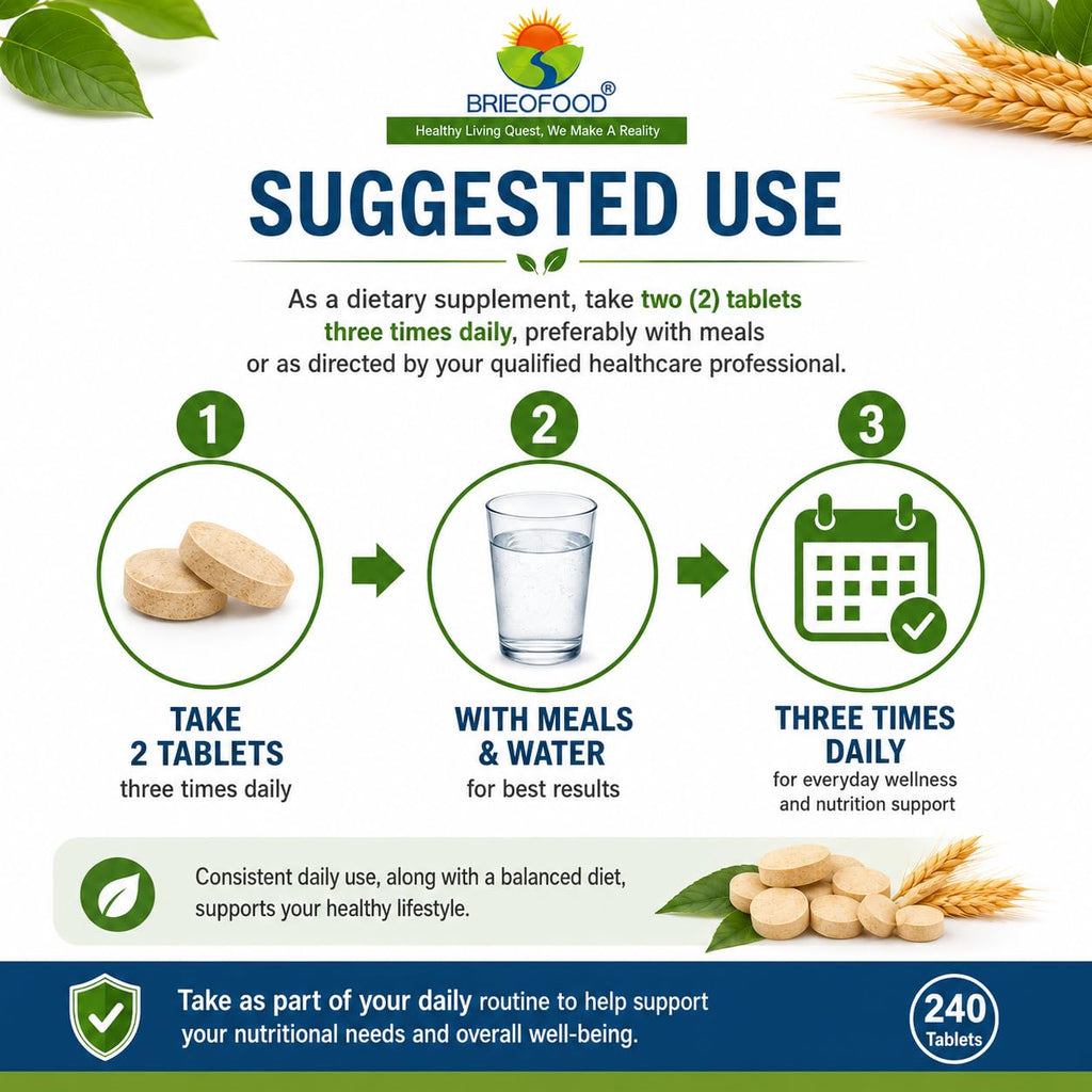 Brieofood brewers yeast for digestive health