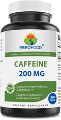 Brieofood caffeine pills for energy