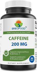 Brieofood caffeine pills for energy