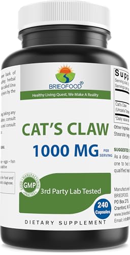 Brieofood Cat's Claw 1000 mg capsules