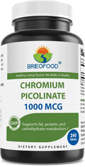 Brieofood chromium picolinate tablets
