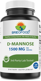 Brieofood D-Mannose capsules for urinary health