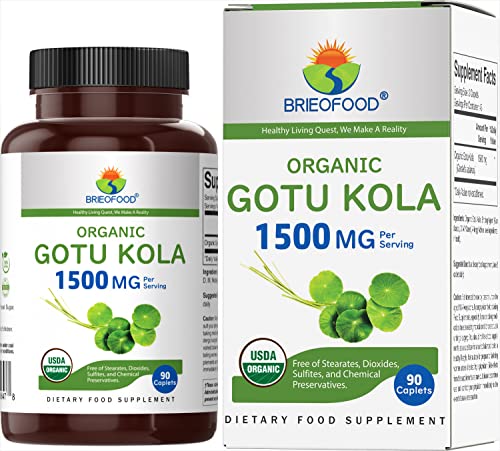 Brieofood Gotu Kola vegetarian tablets