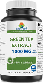 Brieofood green tea extract capsules