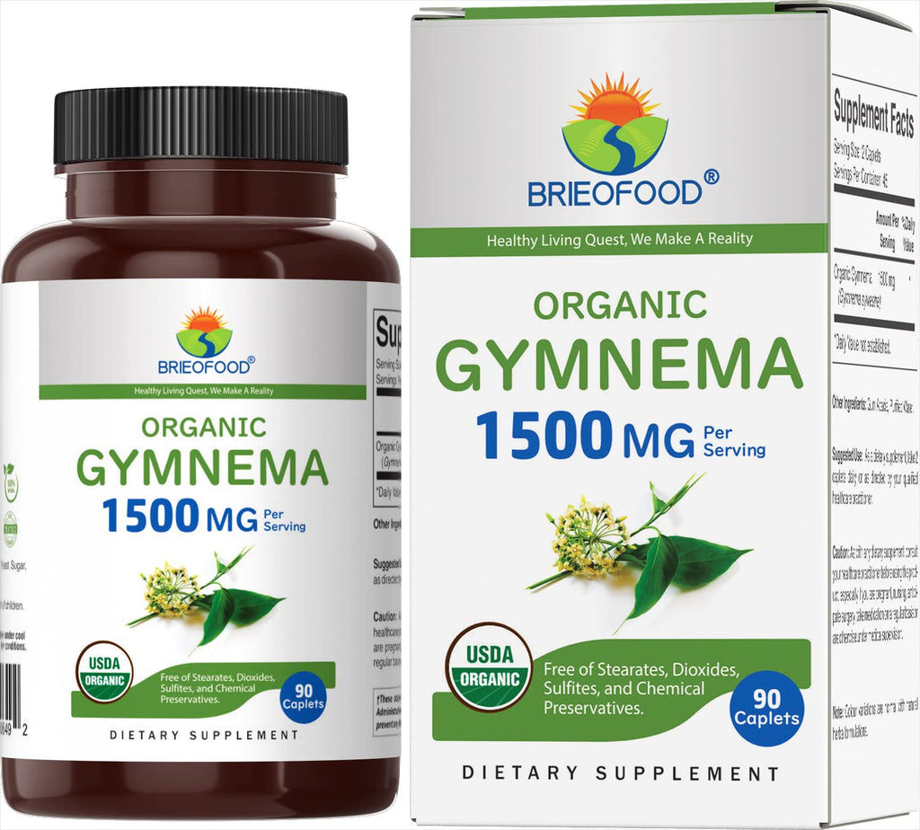 Brieofood Gymnema vegetarian tablets