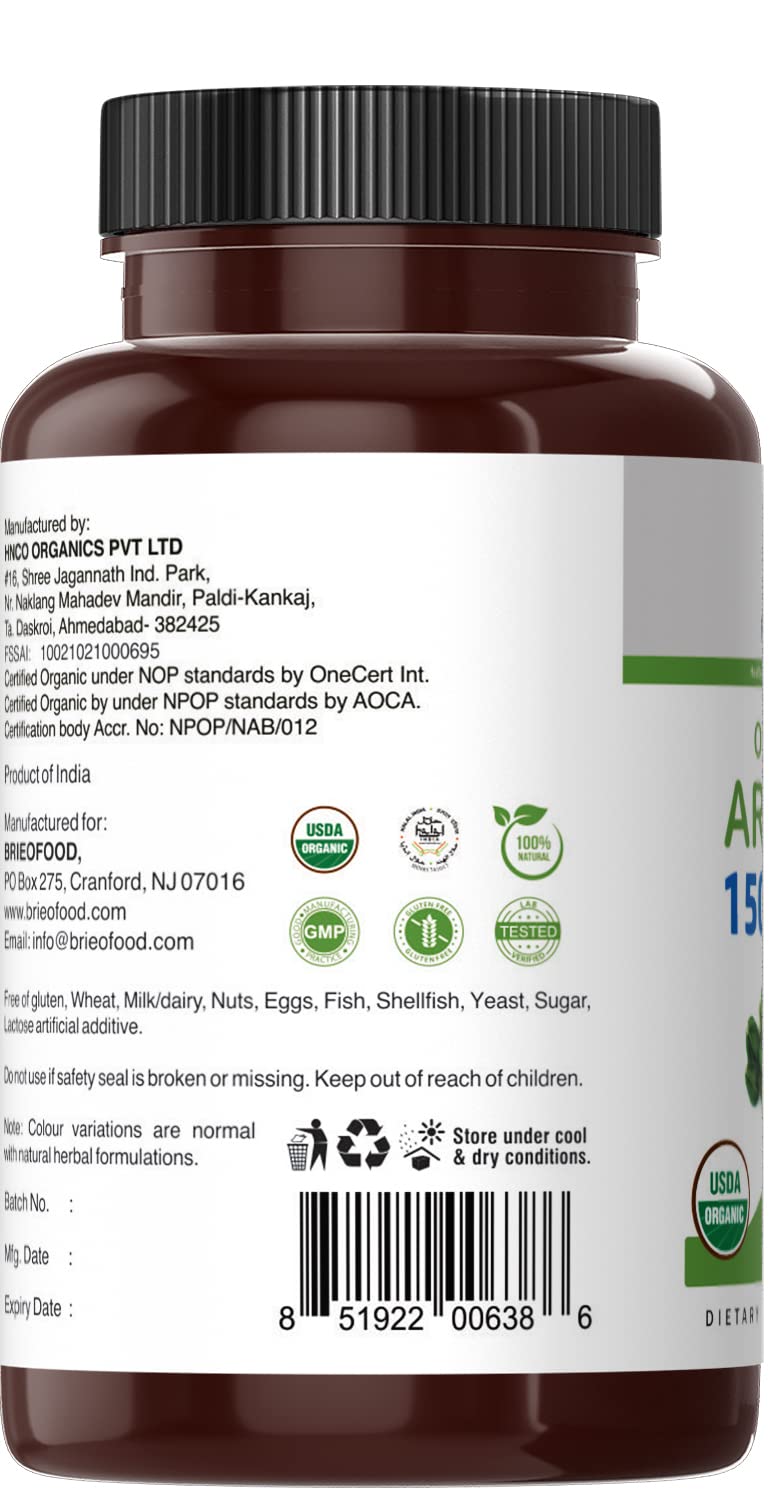 Brieofood herbal Arjuna capsules