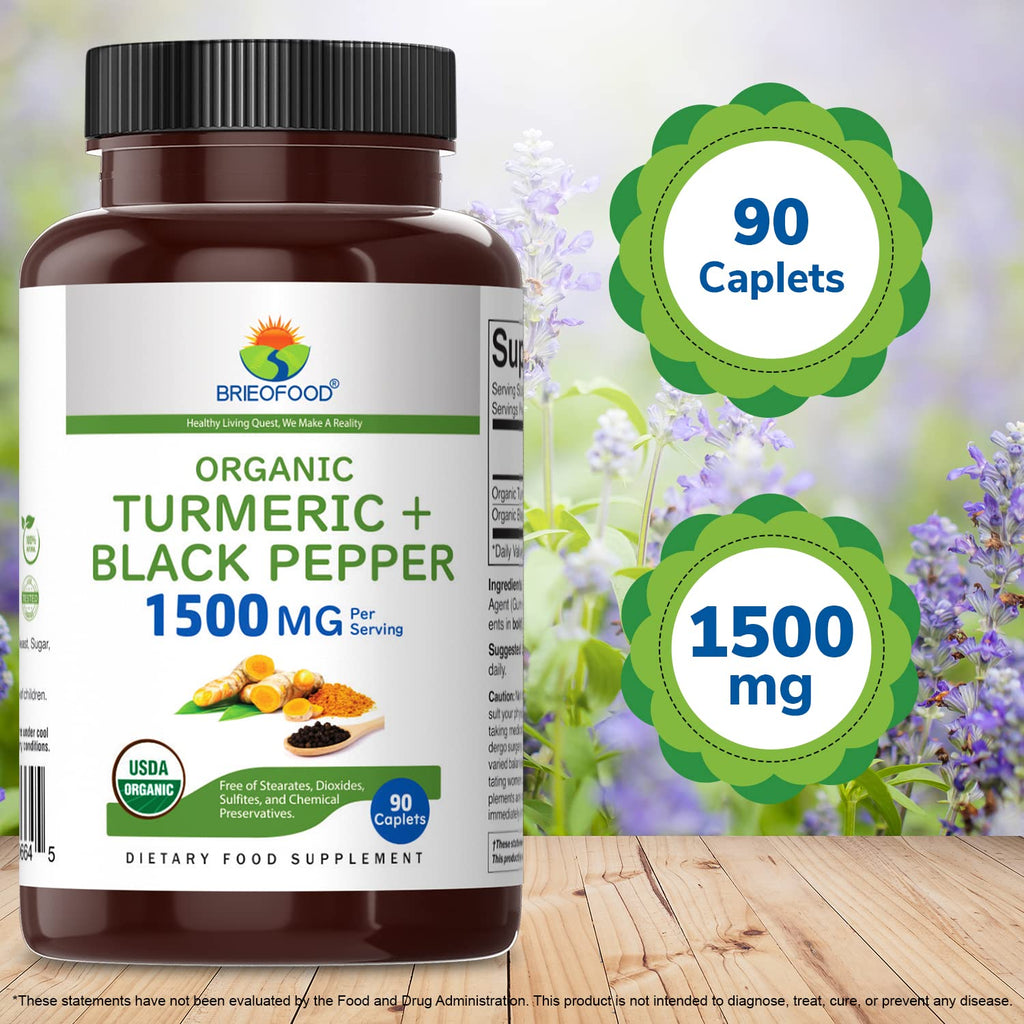 Brieofood herbal turmeric health support