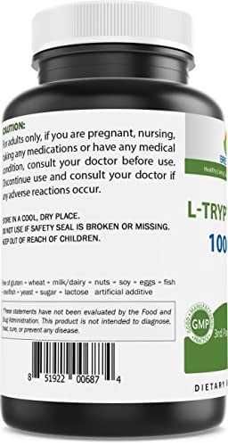 Brieofood L-Tryptophan for daily calm