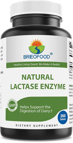 Brieofood lactase enzyme for digestion