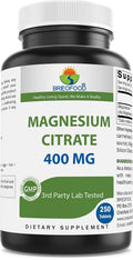 Brieofood magnesium citrate for relaxation