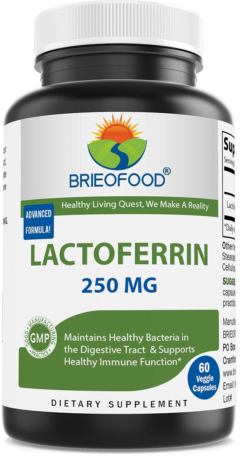 Brieofood multivitamins for overall health