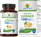 Brieofood organic ginger tea tablets