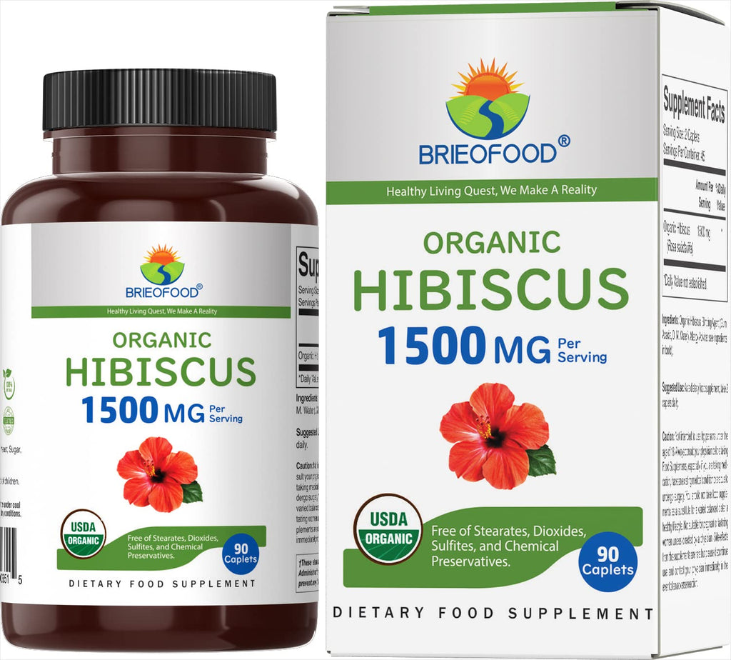 Brieofood organic hibiscus multivitamins