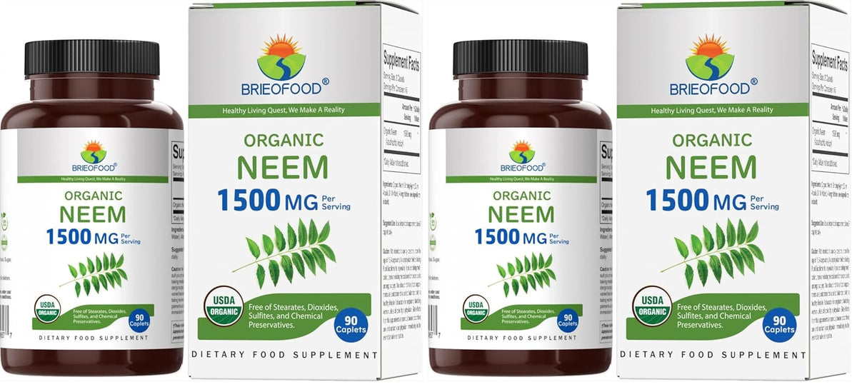 Brieofood organic neem tablets
