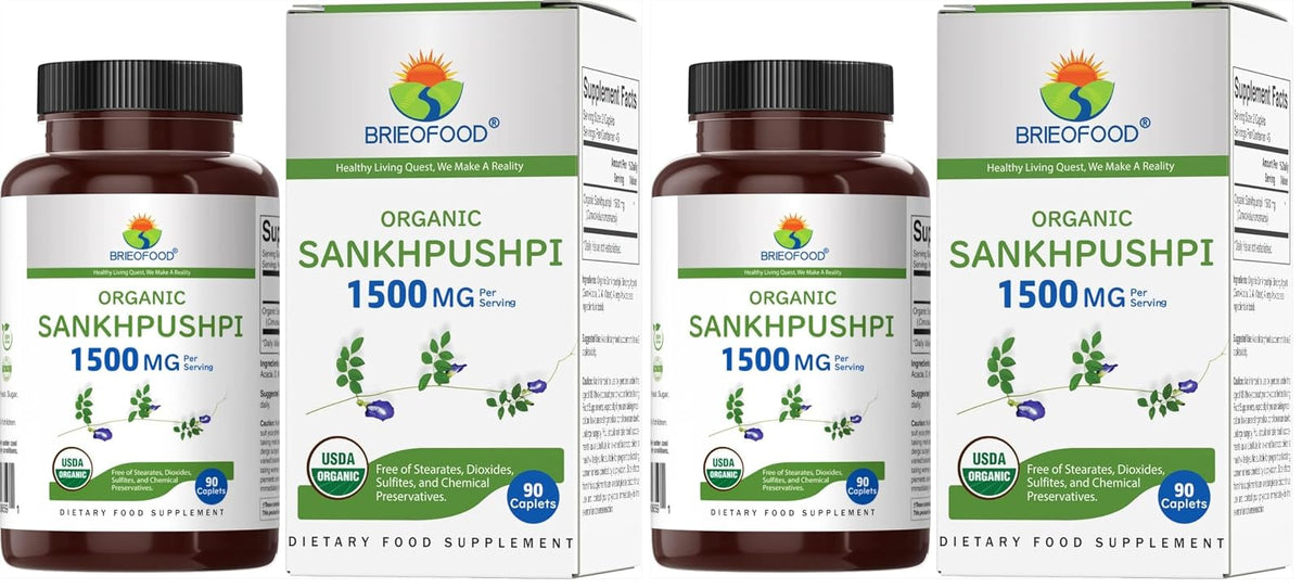 Brieofood organic Sankhpushpi tablets