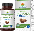 Brieofood organic triphala vegetarian tablets