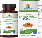 Brieofood Safed Musli vegetarian tablets