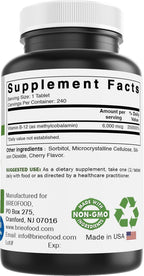 Brieofood vitamin B12 for immune support