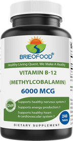 Brieofood vitamin B12 supplement tablets