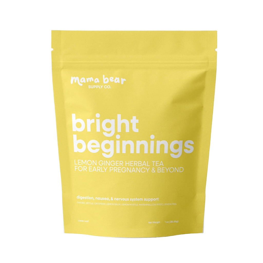 Bright Beginnings lemon ginger tea benefits