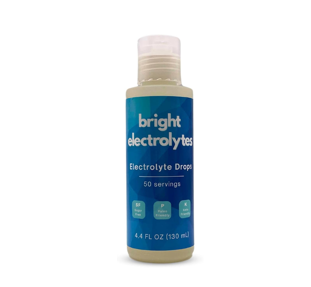 Bright electrolyte drops for hydration