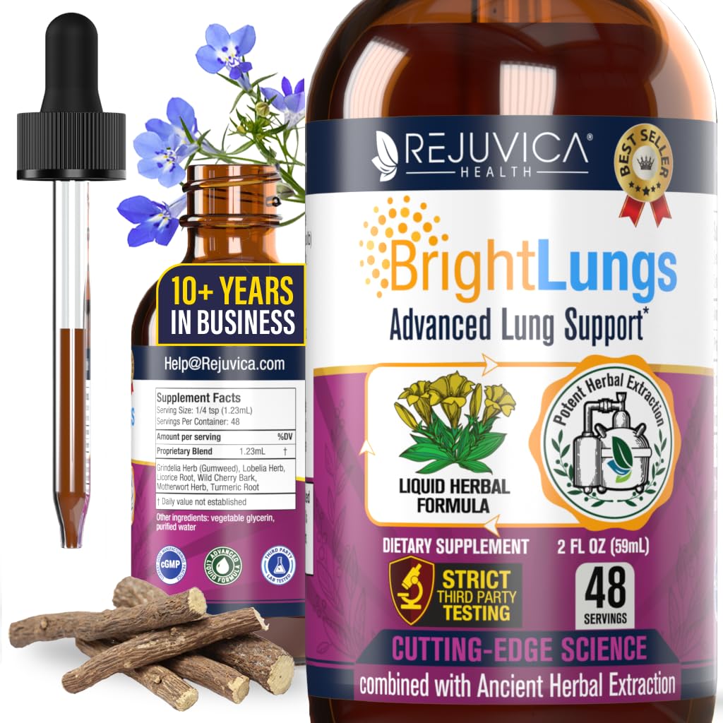 Bright Lungs detox tea capsules