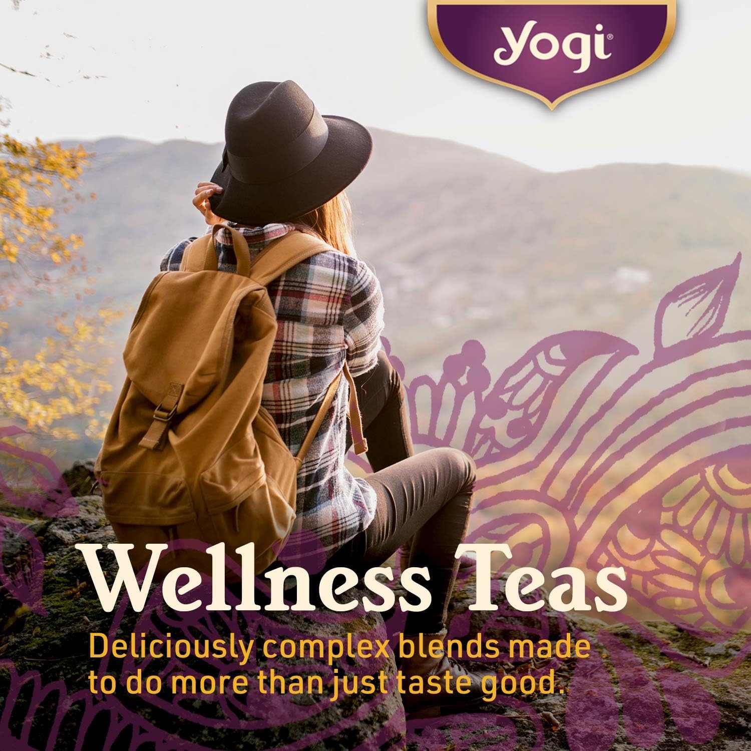 bright peach flavour herbal tea