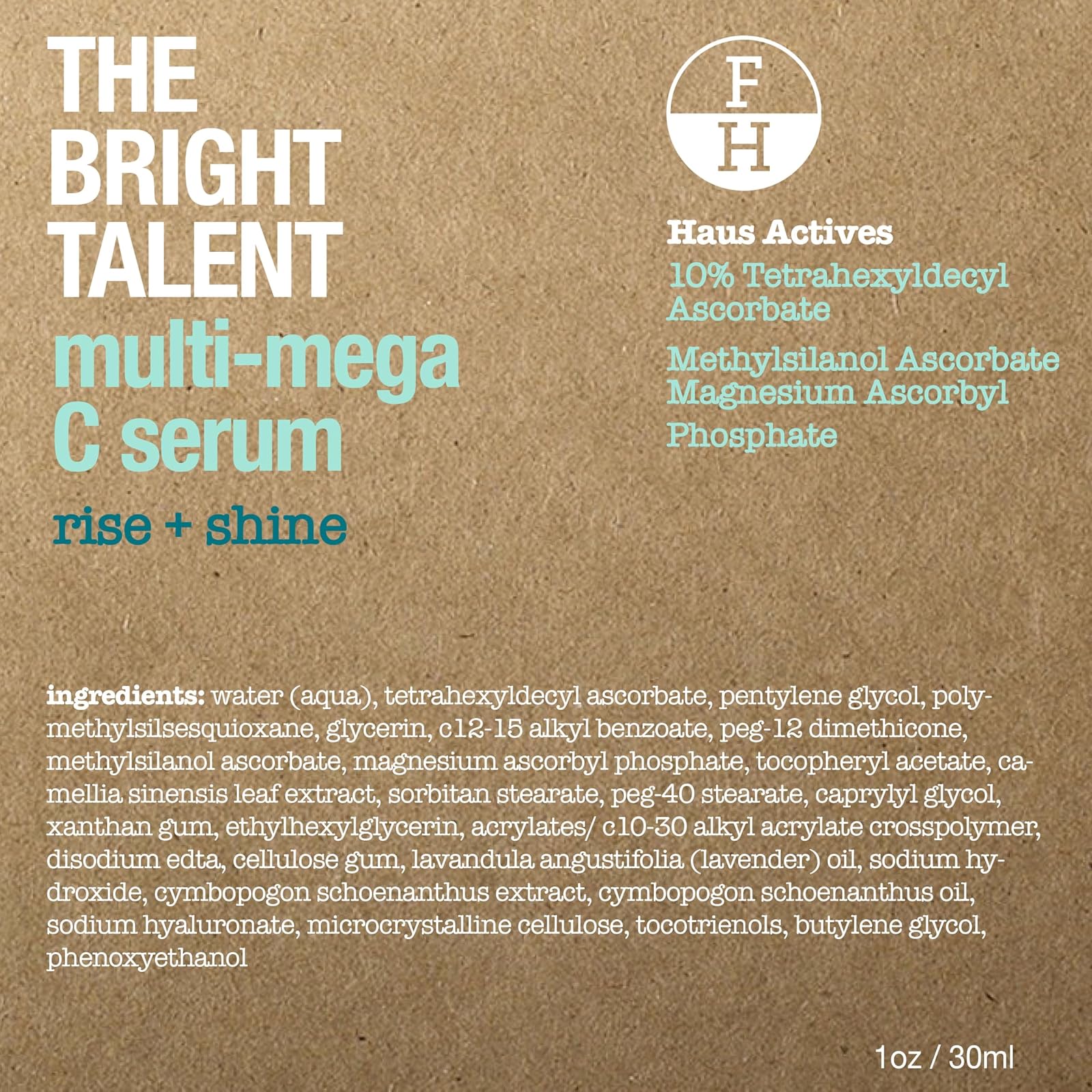 Bright Talent serum for radiant skin