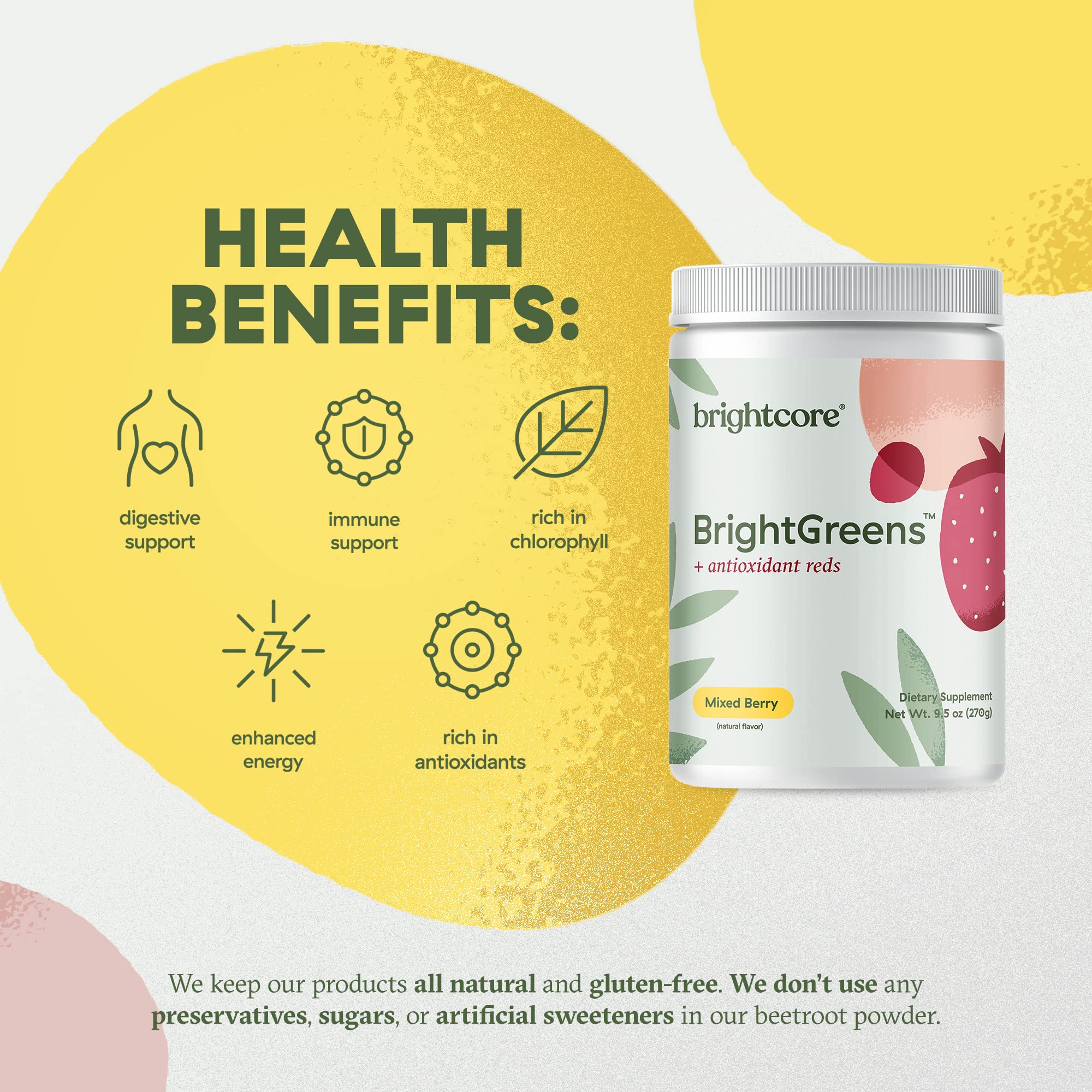 Brightcore BrightGreens immune booster