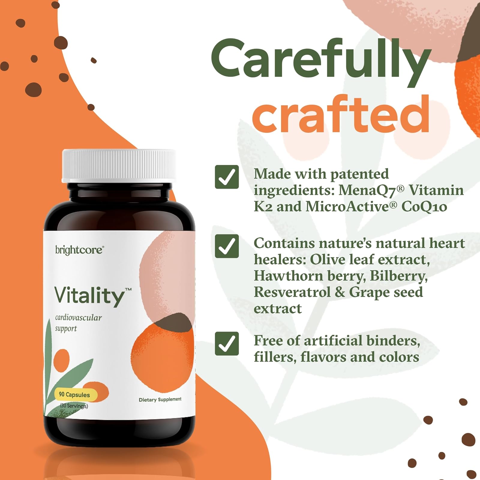 Brightcore Nutrition Vitality Capsules for better sleep