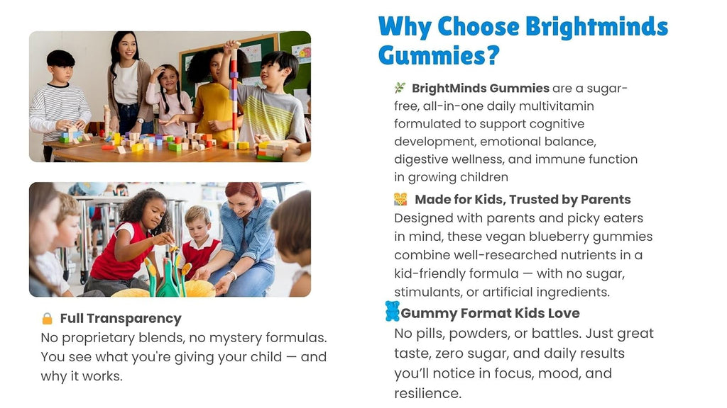 Brightminds gummies for immune support
