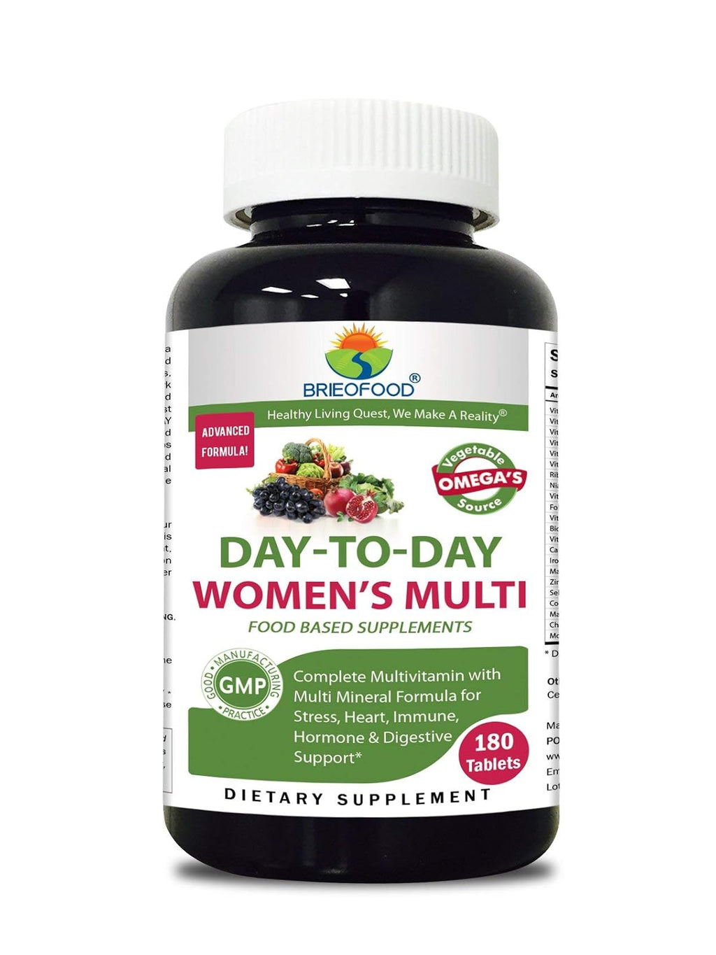Briofood women's multivitamins for energy