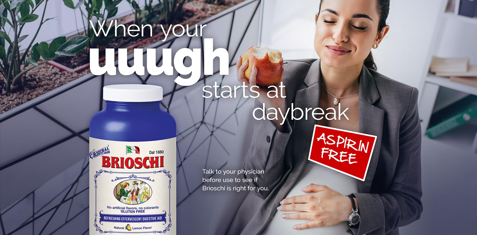 Brioschi refreshing drink for digestion