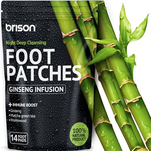 Brison adhesive pads for foot rejuvenation