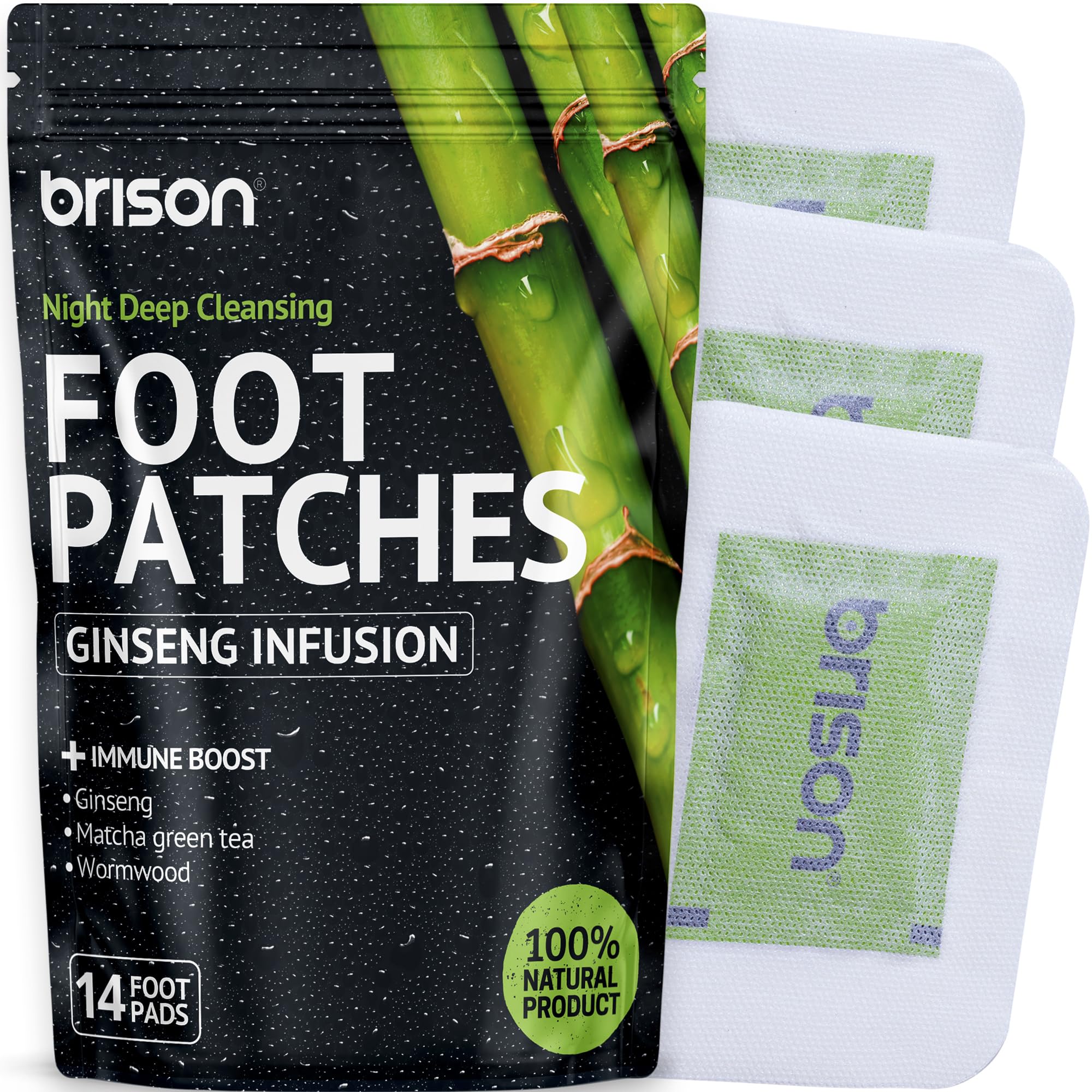 Brison foot care patches for relaxation