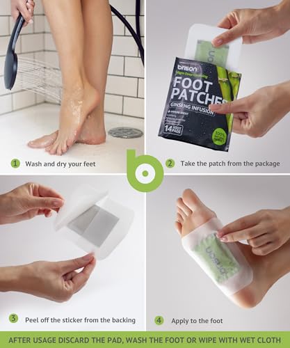 Brison foot patches for wellness