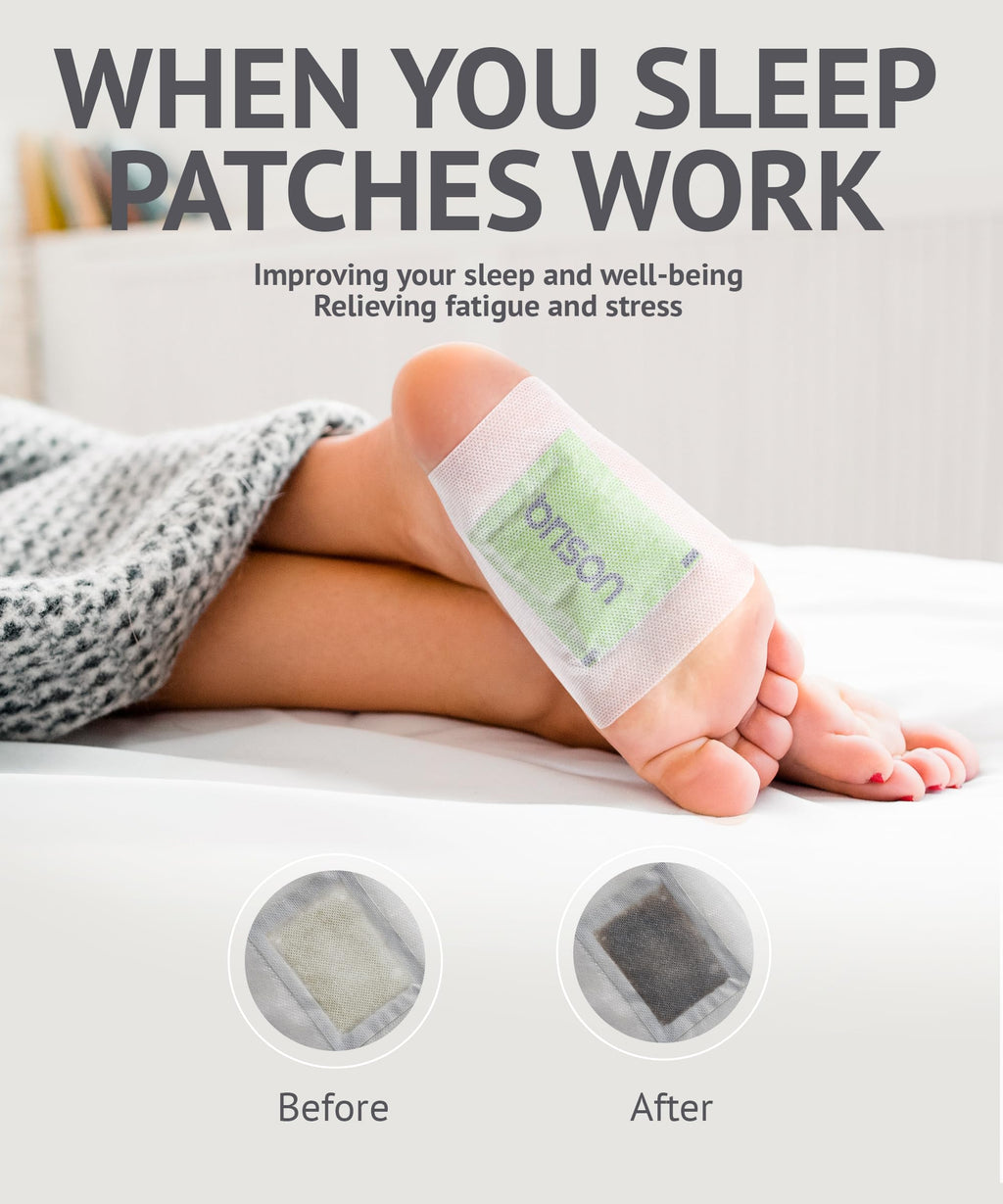 Brison patches for tired feet relief