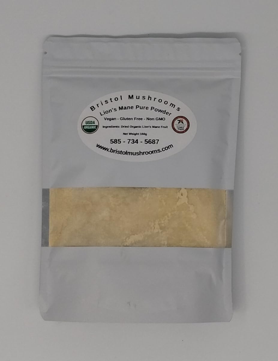 Bristol mushrooms pure lion's mane powder benefits
