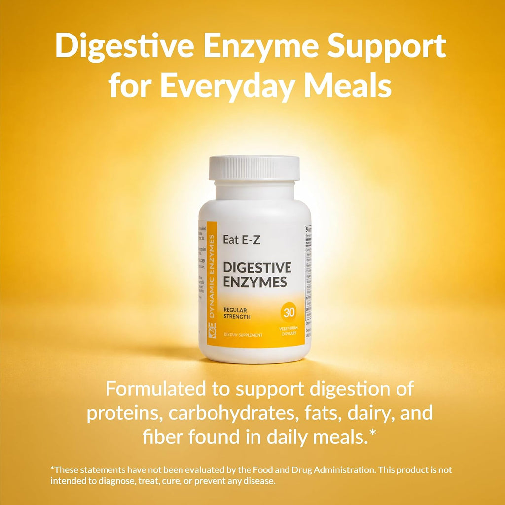 Broad-spectrum digestive enzymes for gut health