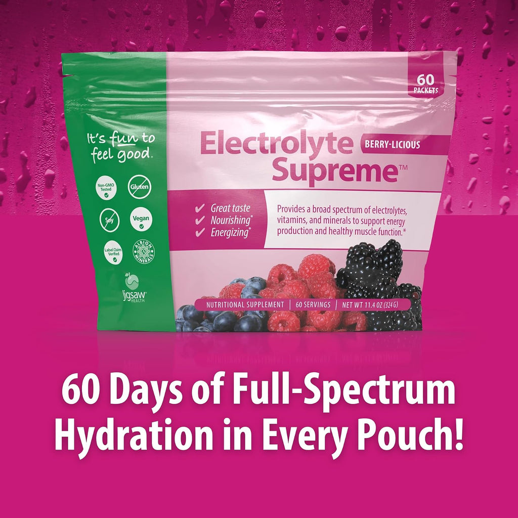 Broad spectrum electrolytes for active lifestyle