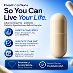 broad spectrum enzyme formula capsules