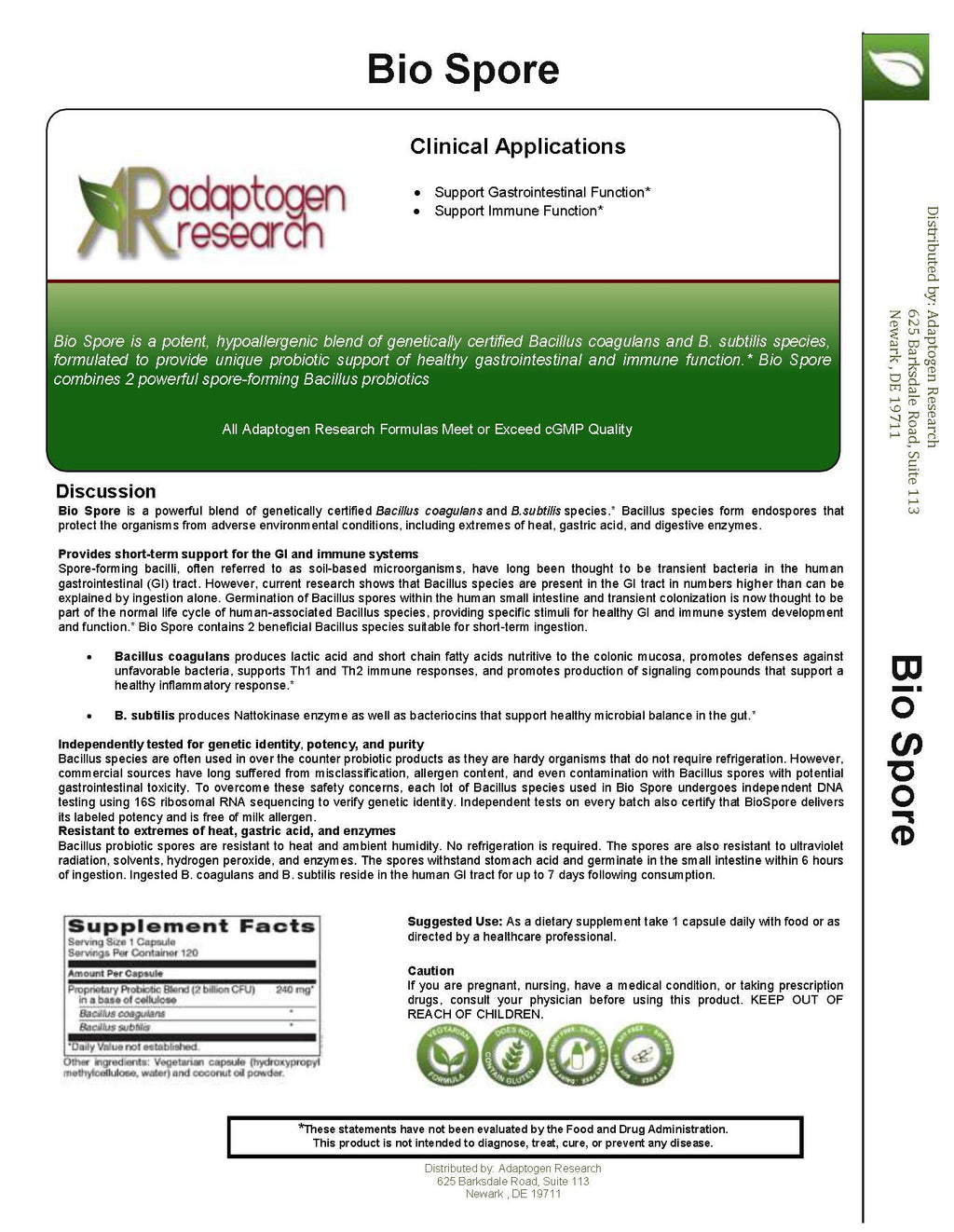 broad spectrum probiotics for immunity